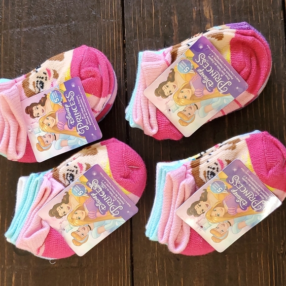 Disney | Accessories | Disney Princess Infant Socks Bulk Of 2 | Poshmark